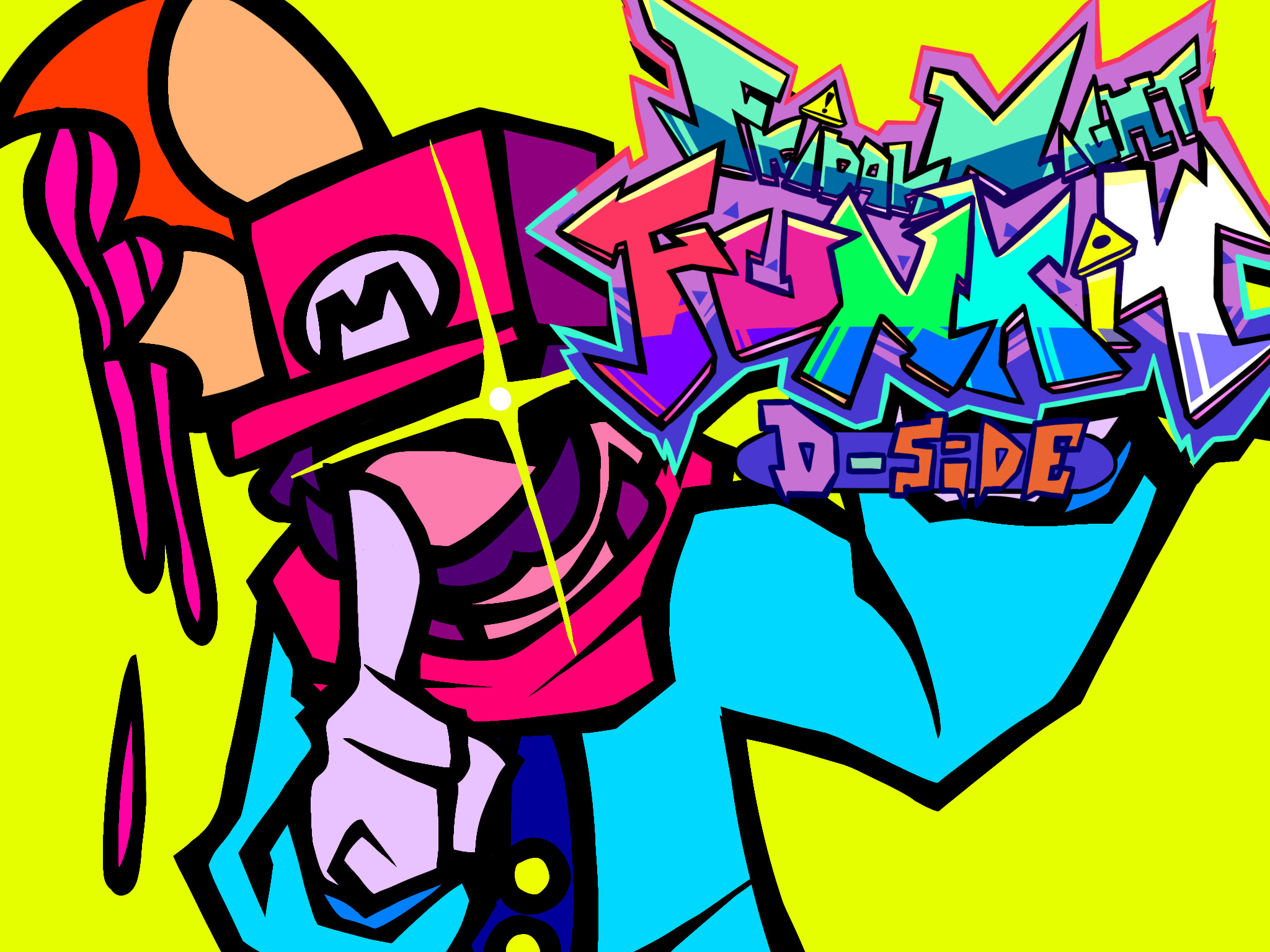 Mario's Madness D-side (INCOMPLETE BUILD) Mod for Friday Night Funkin' | FNF Mods