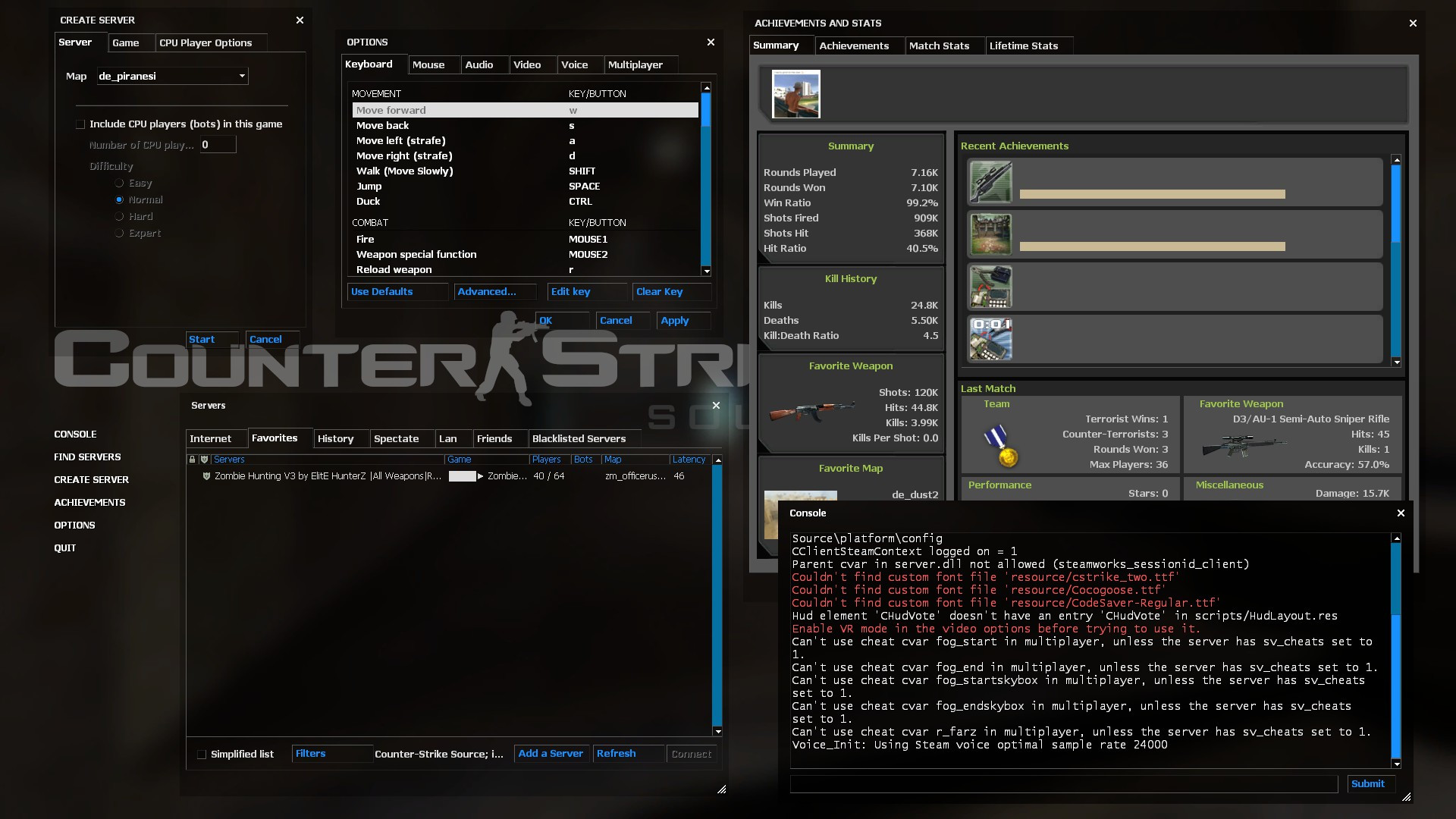 Hafer GUI Mod for Counter-Strike: Source | CS:S Mods