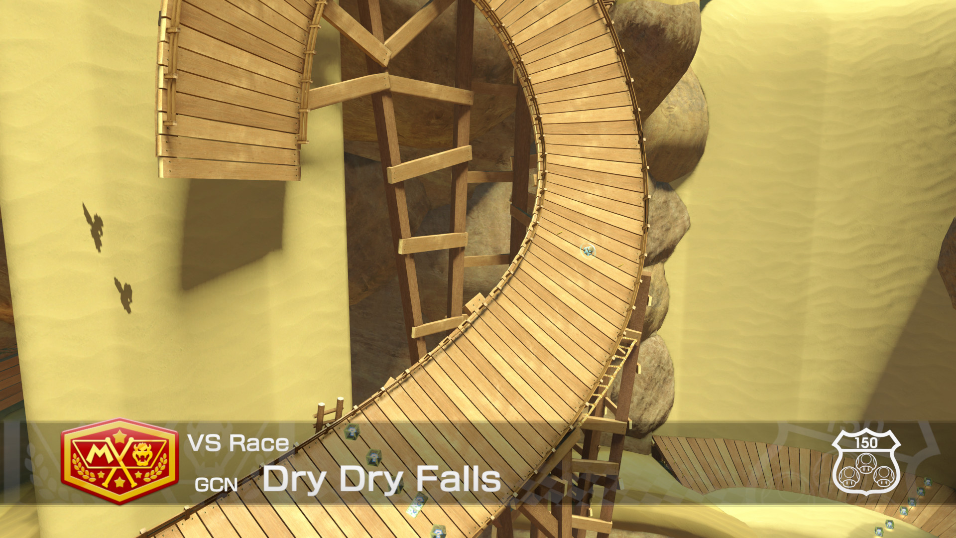 Dry Dry Falls Mod for Mario Kart 8 Deluxe | MK8D Mods