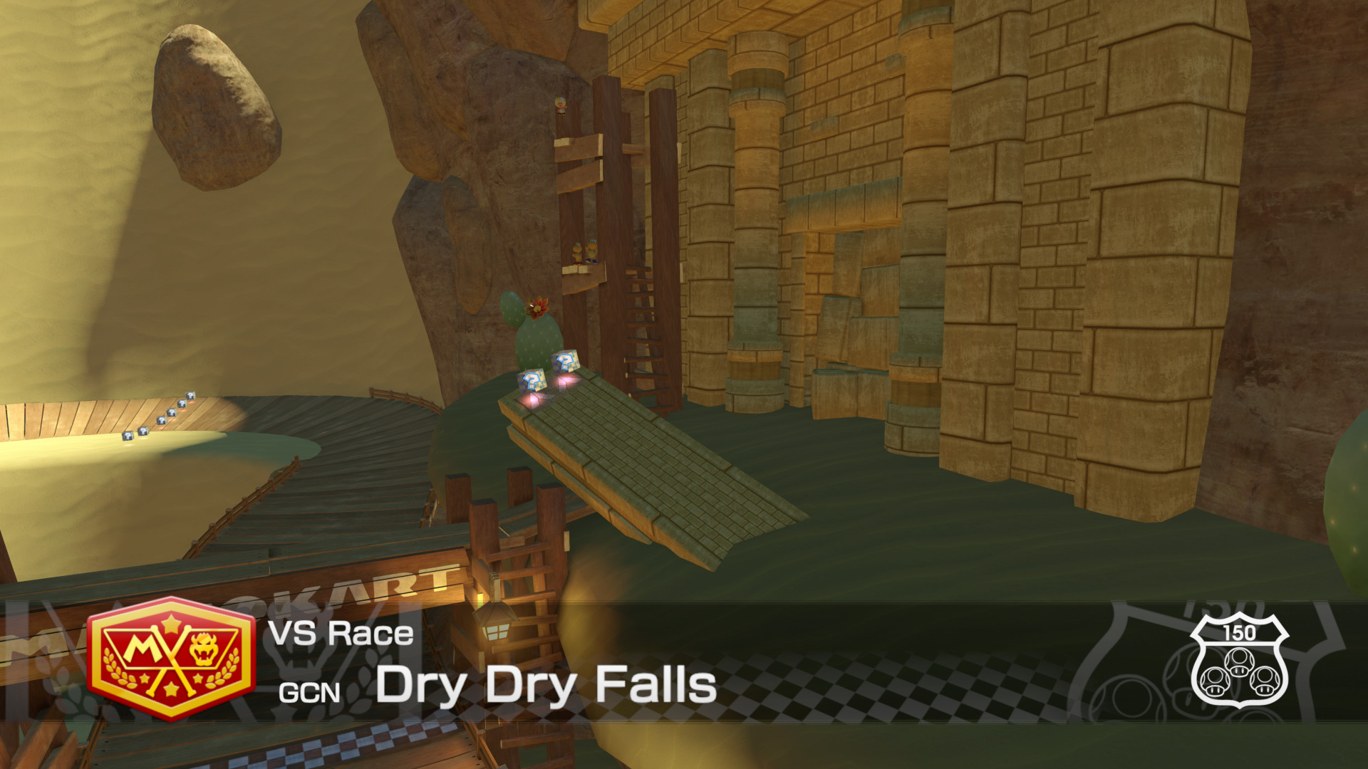 Dry Dry Falls Mod for Mario Kart 8 Deluxe | MK8D Mods