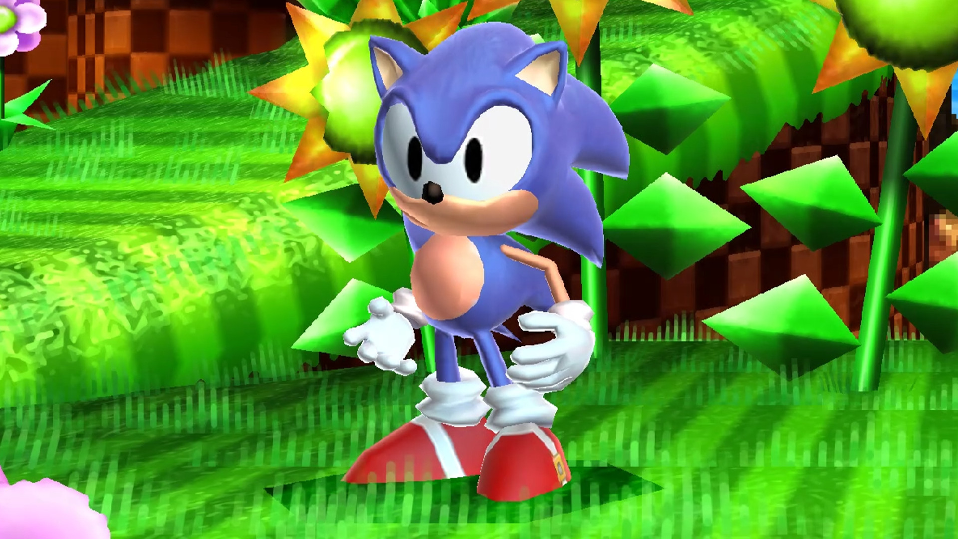 Sonic 1 Sonic Textures (16-Bit) Mod for Sonic Generations (3DS) | SG3DS ...