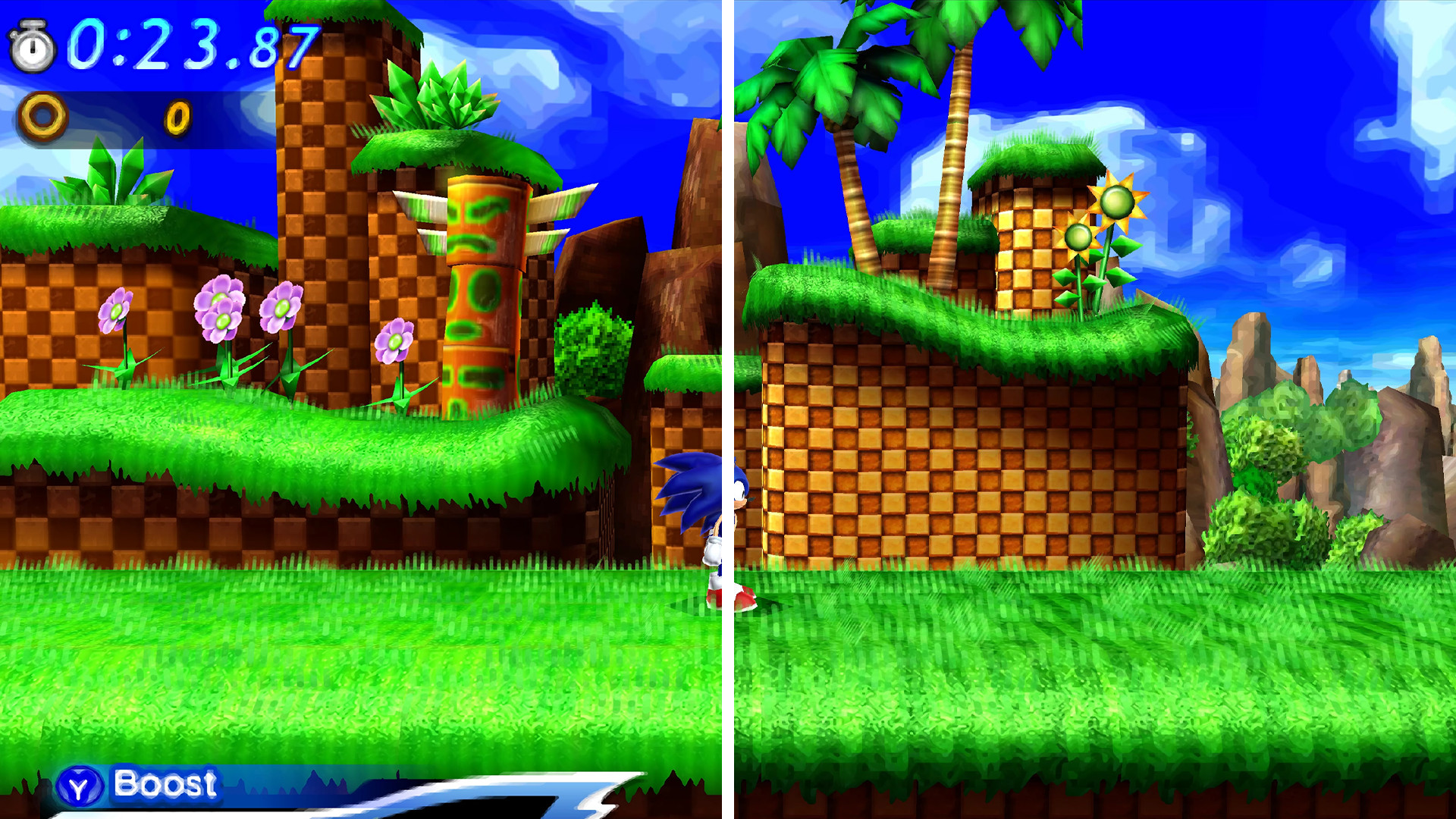 SA2 Green Hill Textures Mod for Sonic Generations (3DS) | SG3DS Mods