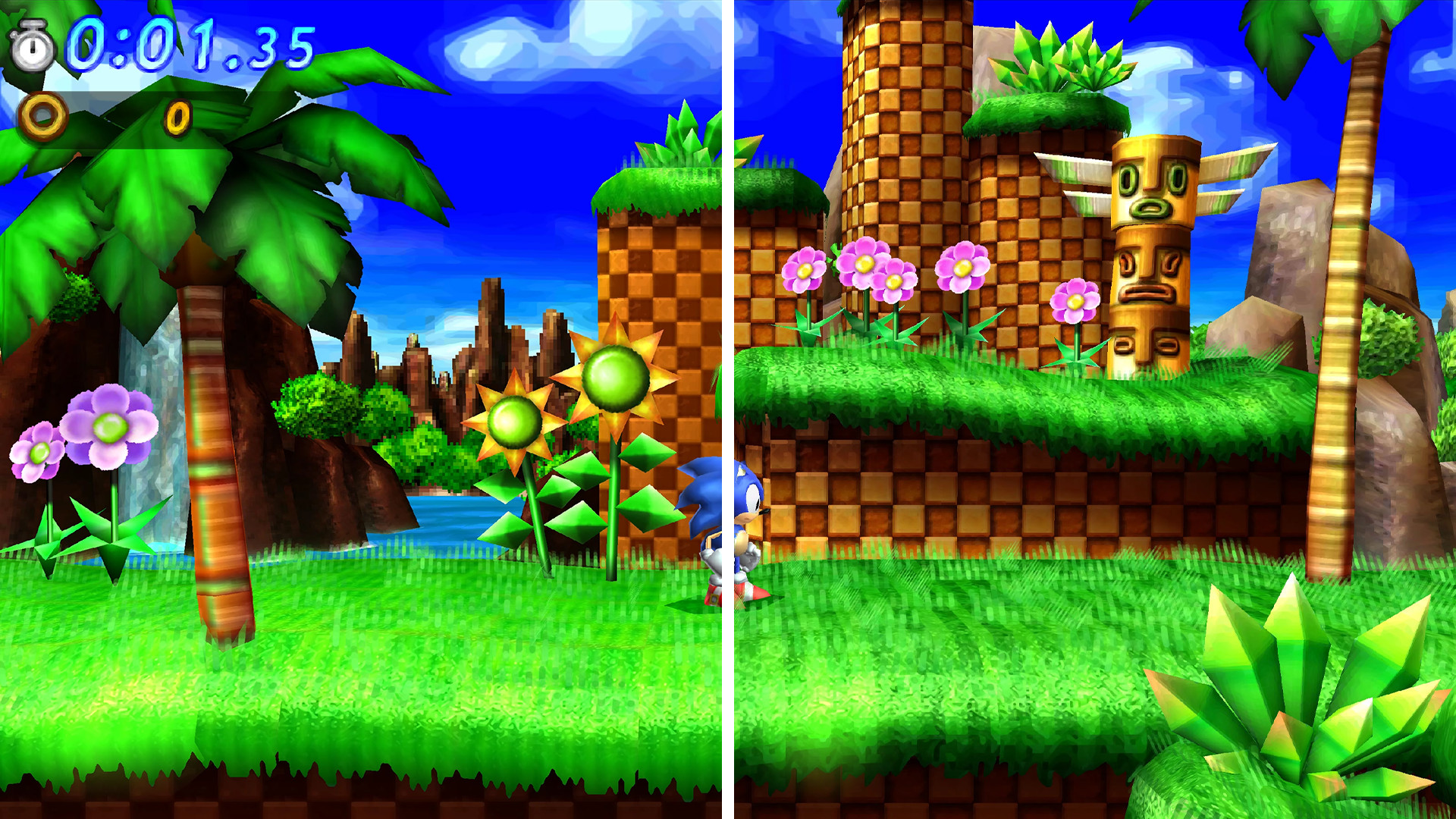 SA2 Green Hill Textures Mod for Sonic Generations (3DS) | SG3DS Mods
