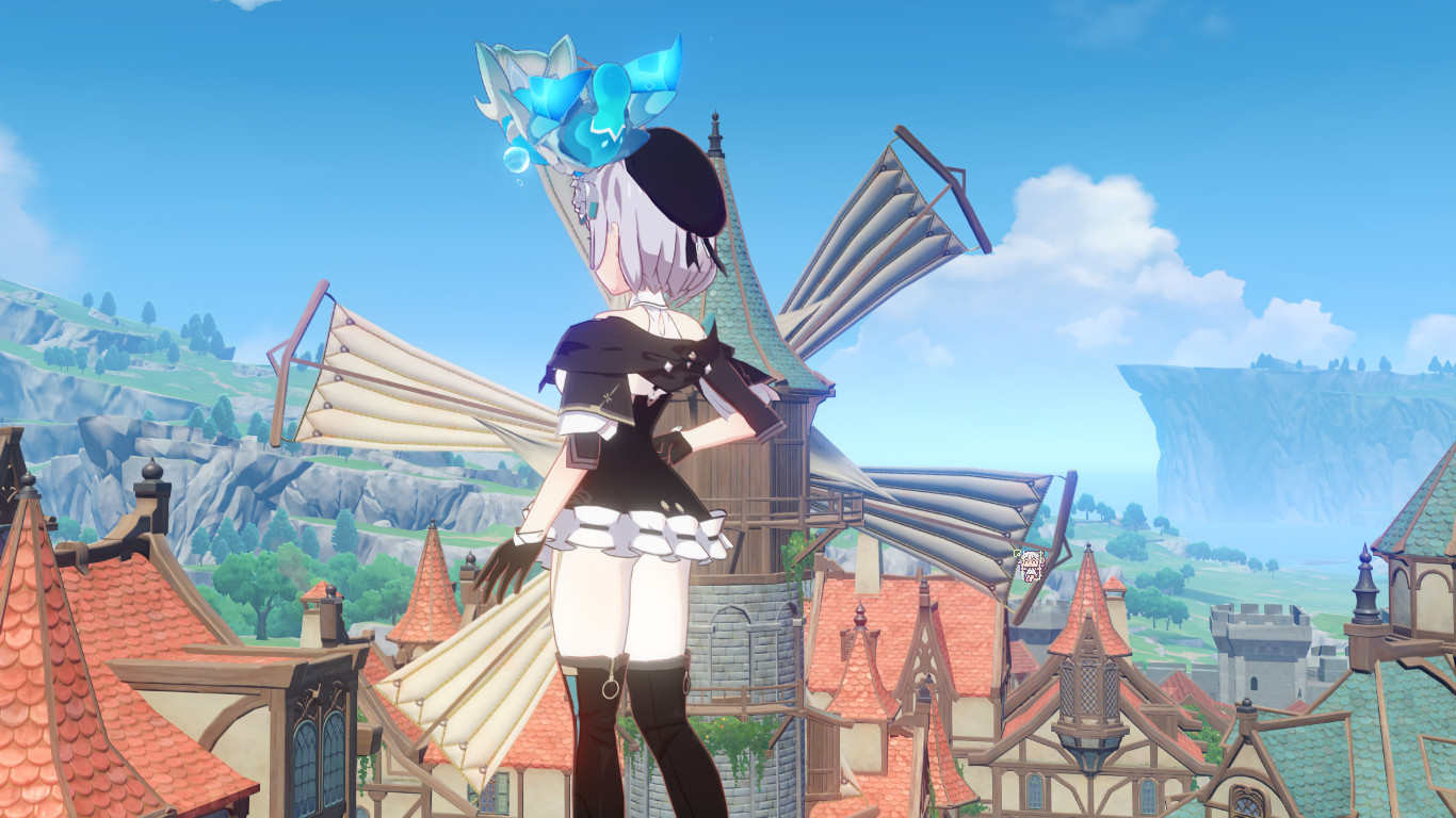 Noelle in Rita's Clothes Mod for Genshin Impact | GI Mods