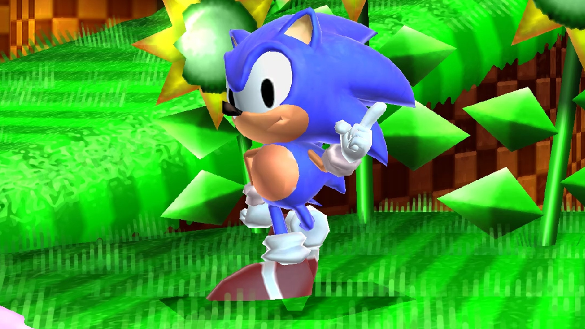 Sonic 1 Sonic Textures (8-Bit) Mod for Sonic Generations (3DS) | SG3DS Mods
