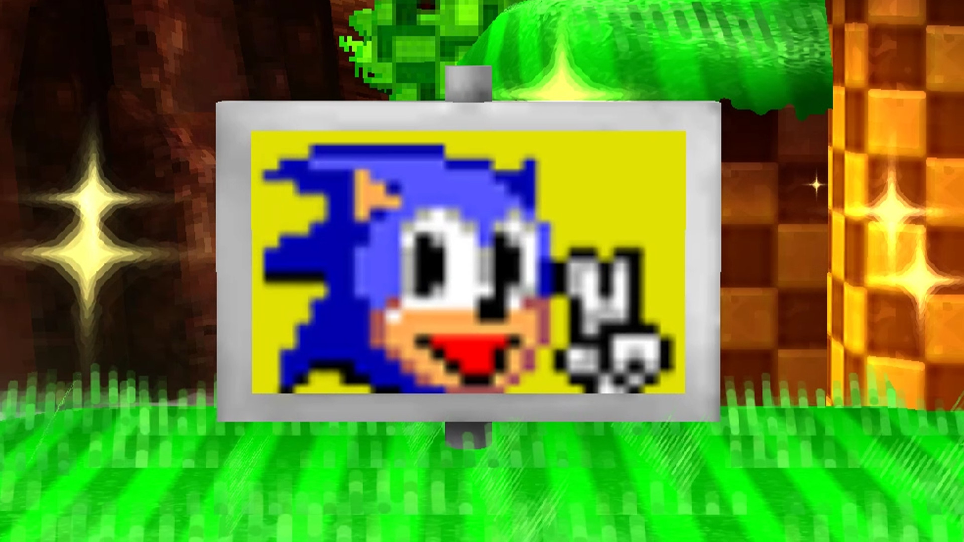Sonic 1 Sonic Textures (8-Bit) Mod for Sonic Generations (3DS) | SG3DS Mods