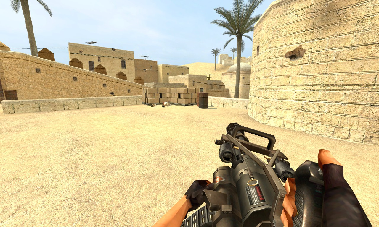 Minigun (M249) [CS 1.6] Mod for Counter-Strike: Source | CS:S Mods