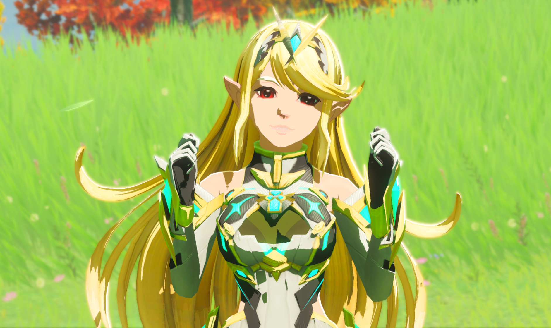 Mythra Extra Thicc Mod for The Legend of Zelda: Breath of the Wild ...