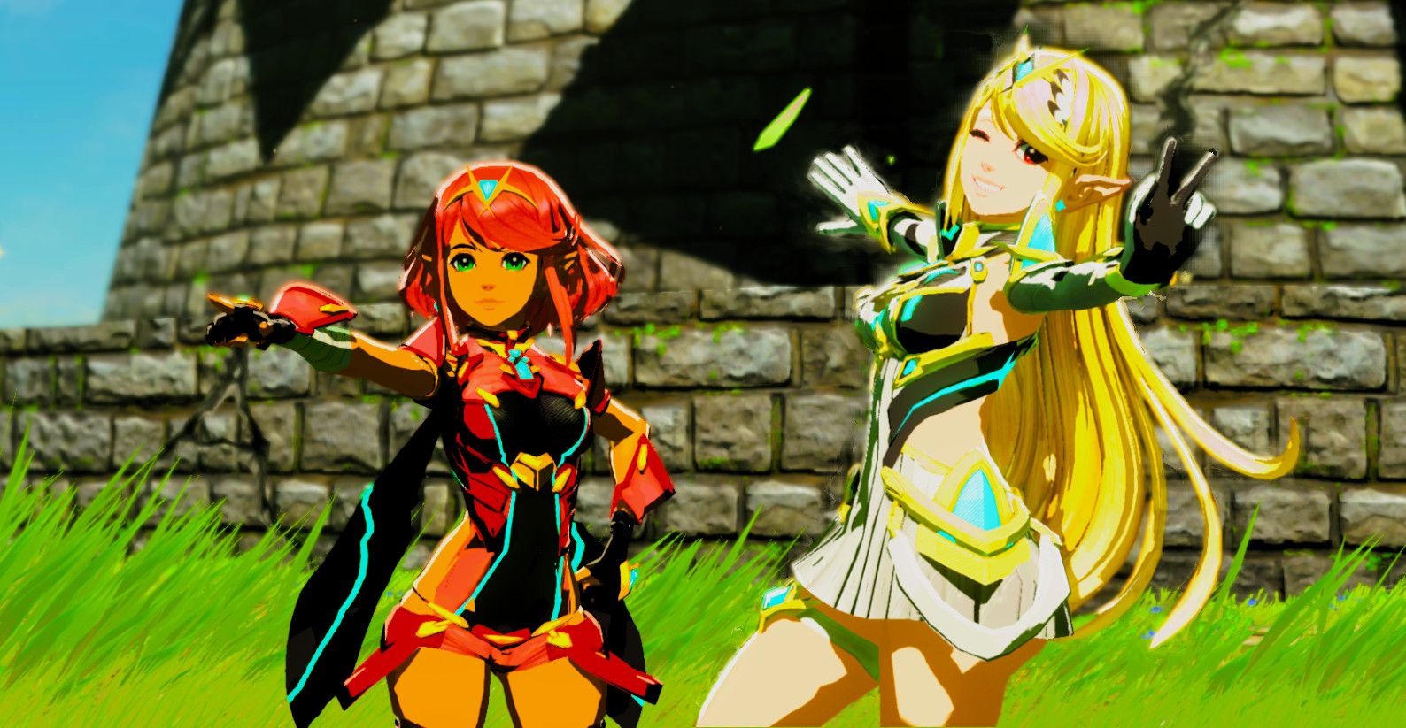 Pyra Extra Thicc Mod for The Legend of Zelda: Breath of the Wild (WiiU ...