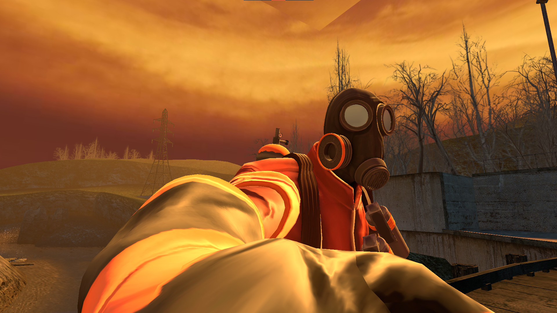 sky_orangesunset Mod for Source Engine | Source Mods