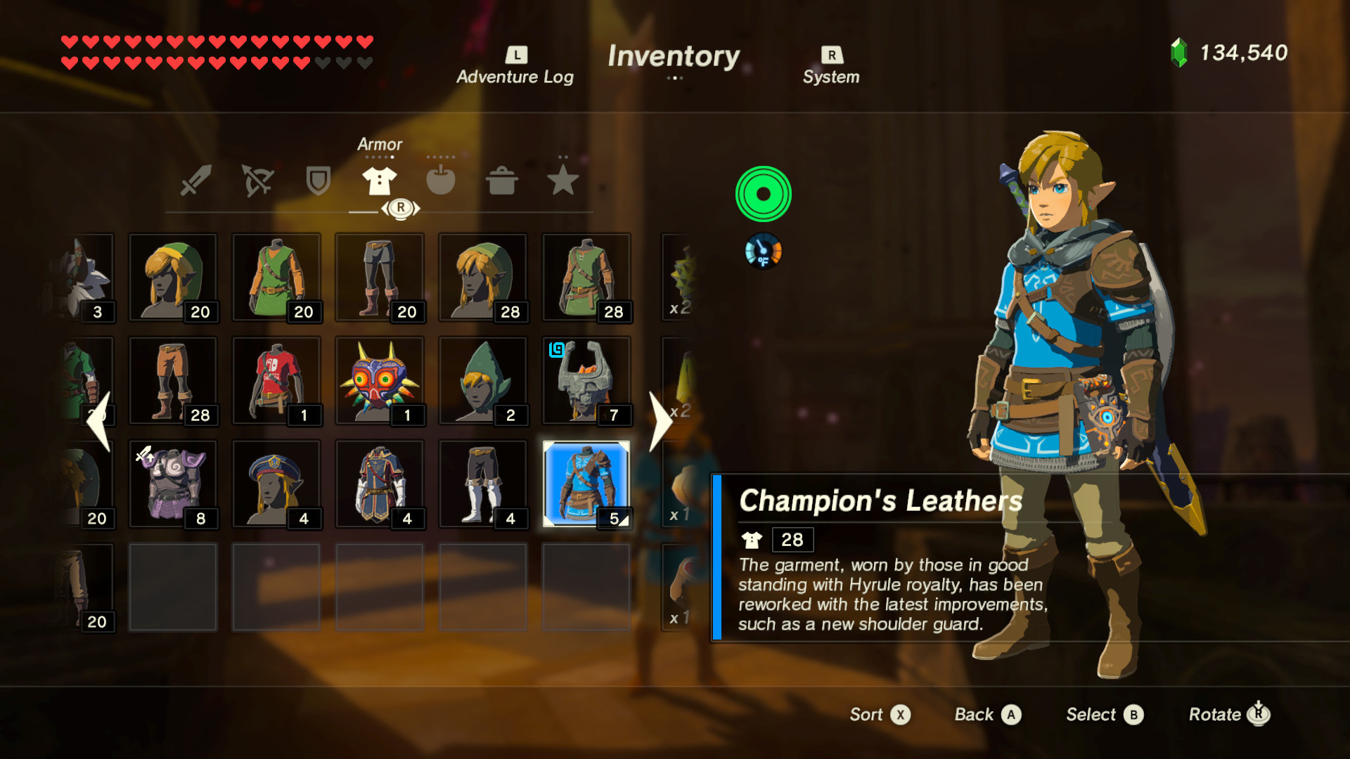 [Port] Champion's Leathers and Lowered Hylian Hood Mod for The Legend ...