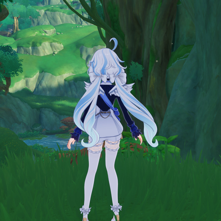furina twintails Mod for Genshin Impact | GI Mods