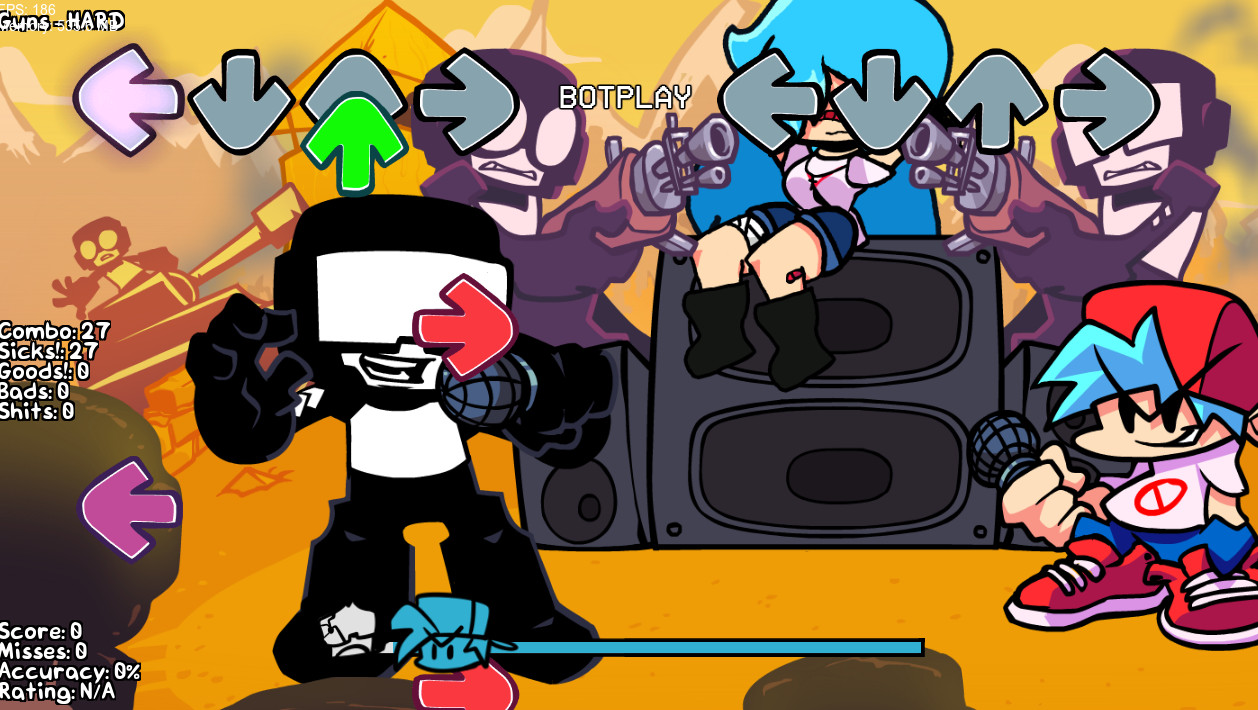 Nusky Skin Pack (NUSKY OVER GF UPD!!) Mod for Friday Night Funkin ...