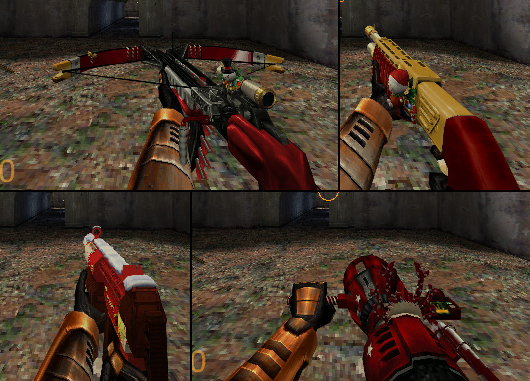 Christmas Weapons Mini Pack Mod for Half-Life | HL Mods