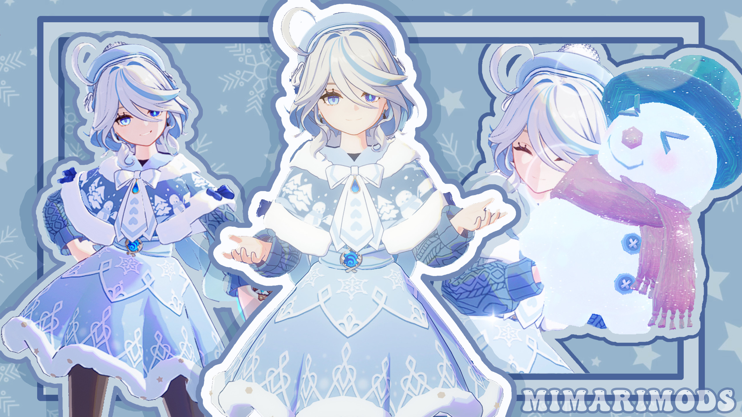 Winter Furina Mod for Genshin Impact | GI Mods