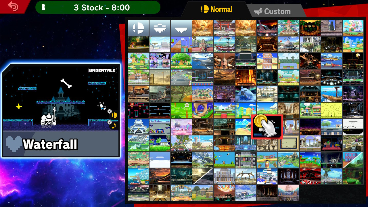 Undertale Waterfall Mod for Super Smash Bros. Ultimate | SSBU Mods