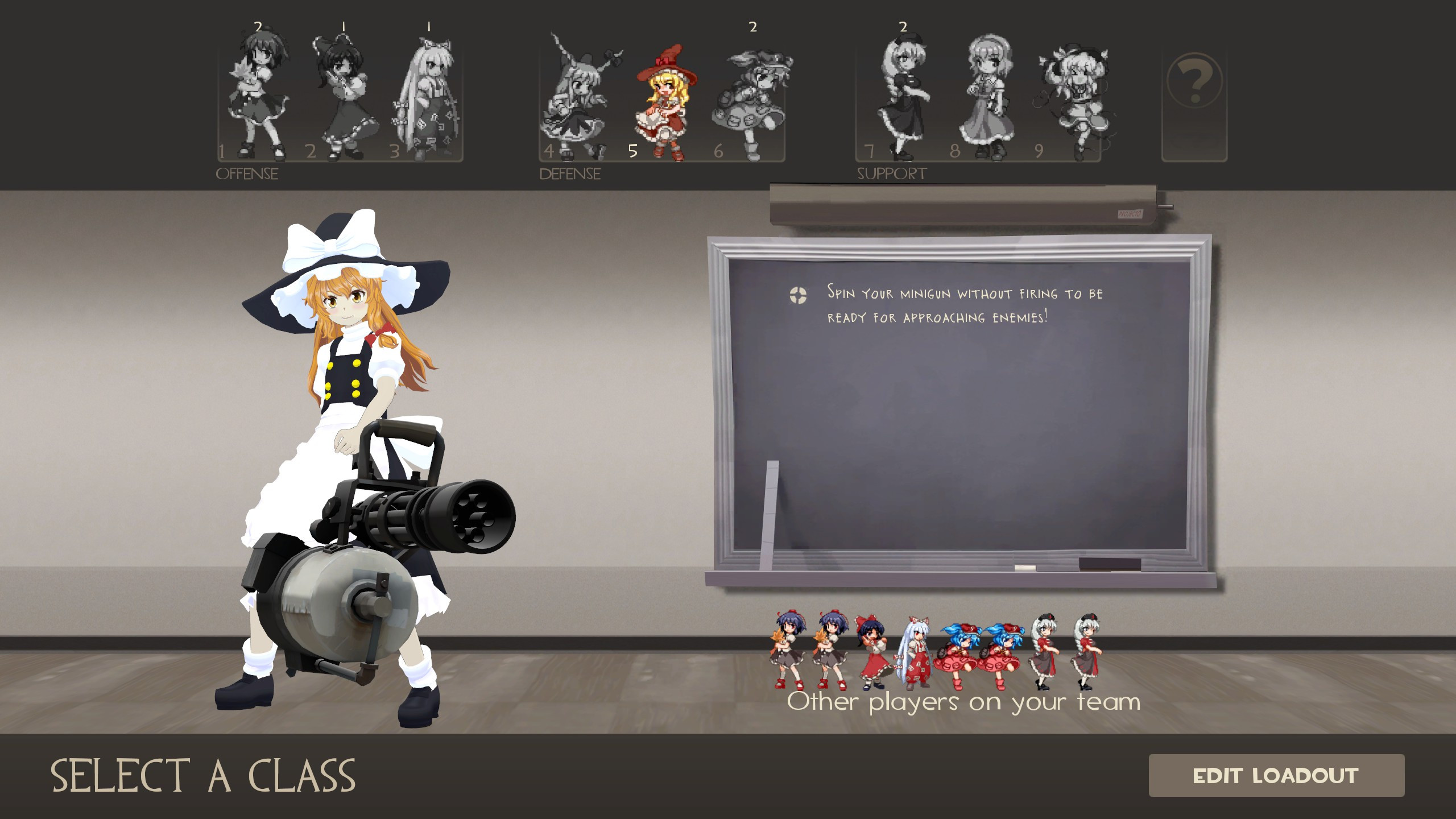Kirisame Marisa Mod for Team Fortress 2 | TF2 Mods