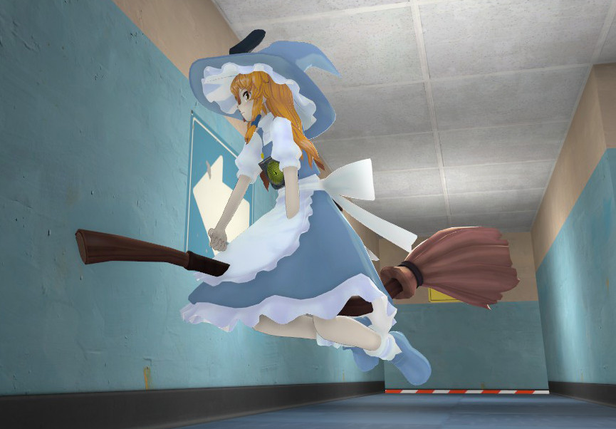 Kirisame Marisa Mod for Team Fortress 2 | TF2 Mods