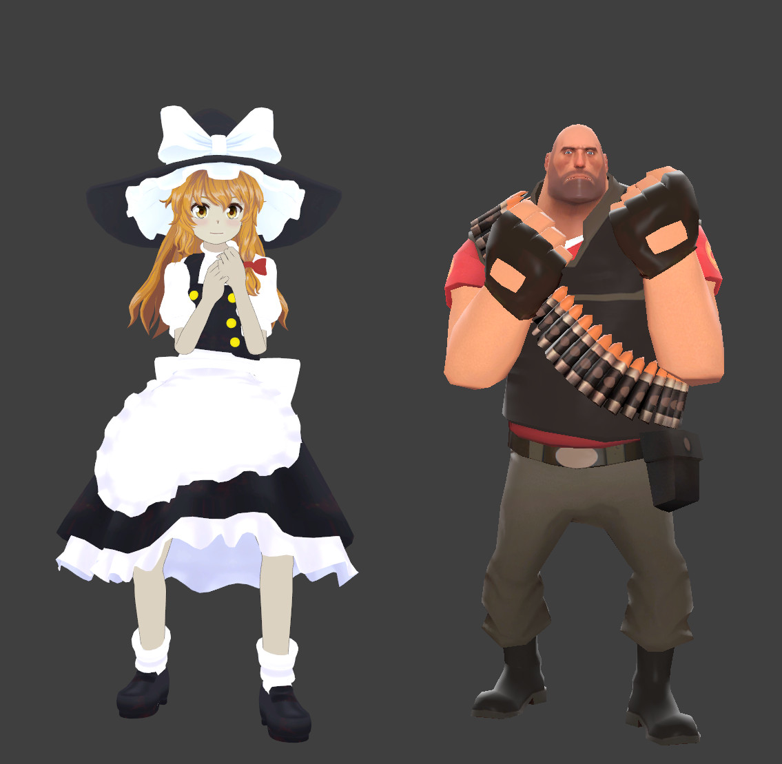 Kirisame Marisa Mod for Team Fortress 2 | TF2 Mods