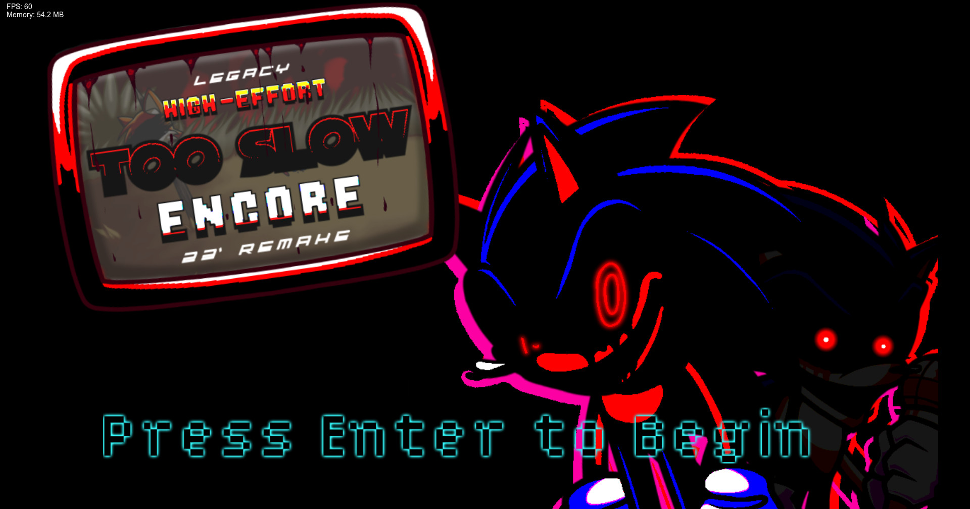 High-Effort Too Slow Encore: Legacy 23' Remake Mod for Friday Night ...