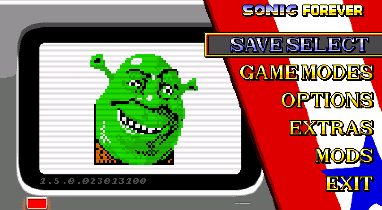 Shrek Forever: Before the After Mod for Sonic the Hedgehog Forever ...