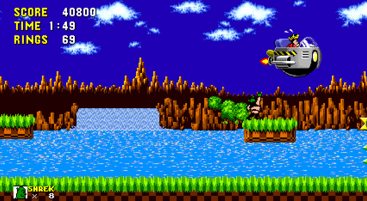 Shrek Forever: Before the After Mod for Sonic the Hedgehog Forever ...