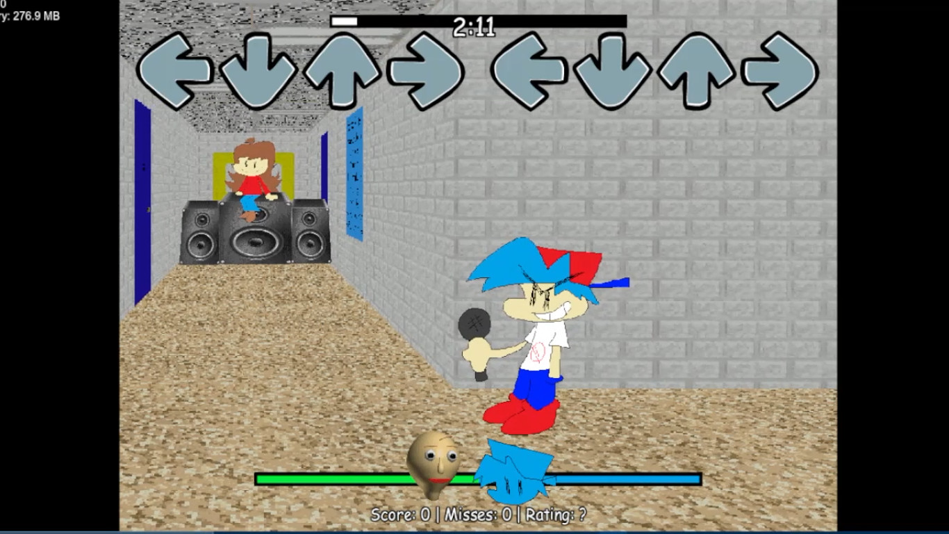 Introduction - A Baldi fnf oneshot Mod for Friday Night Funkin' | FNF Mods