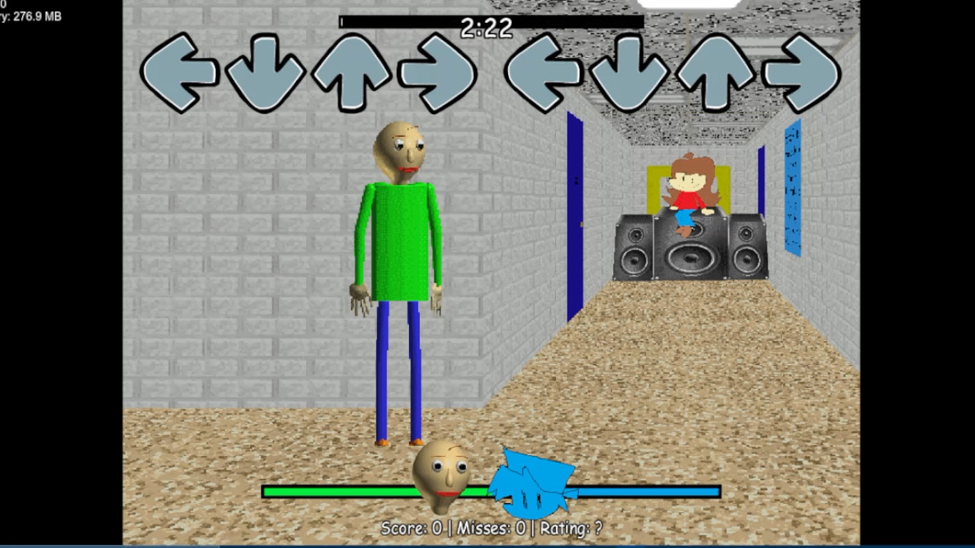 Introduction - A Baldi fnf oneshot Mod for Friday Night Funkin' | FNF Mods