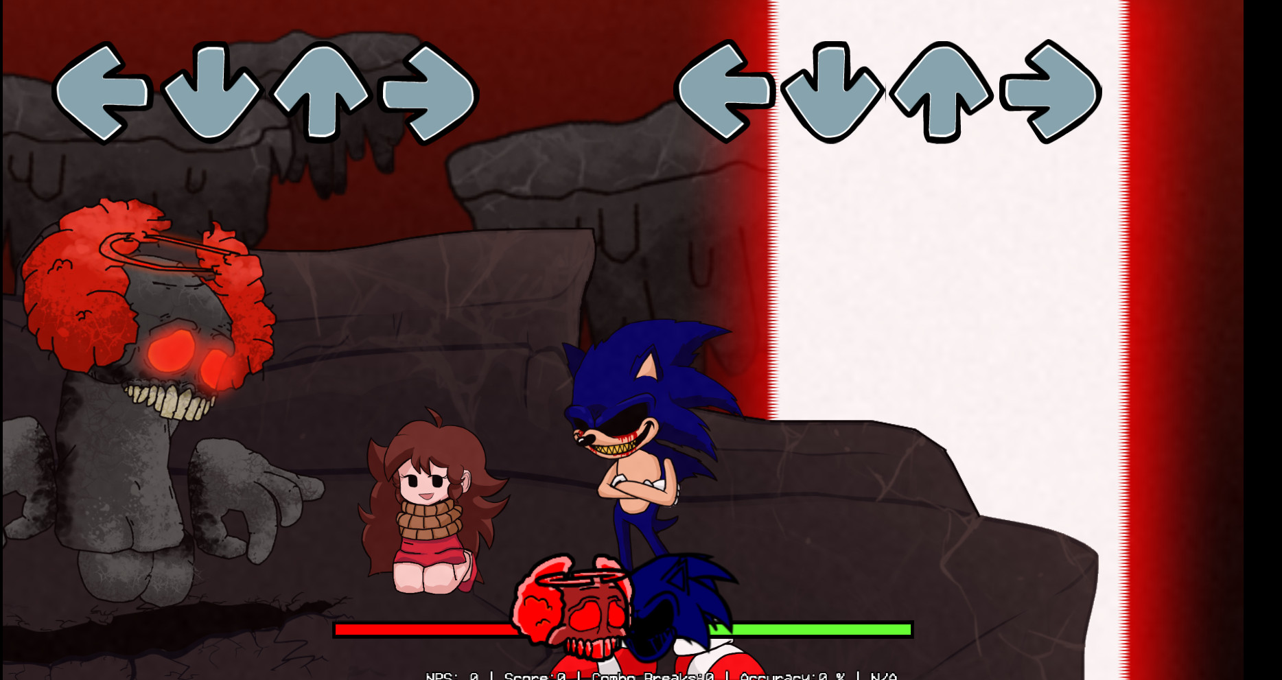 tricky vs sonic.exe hd Mod for Friday Night Funkin' | FNF Mods