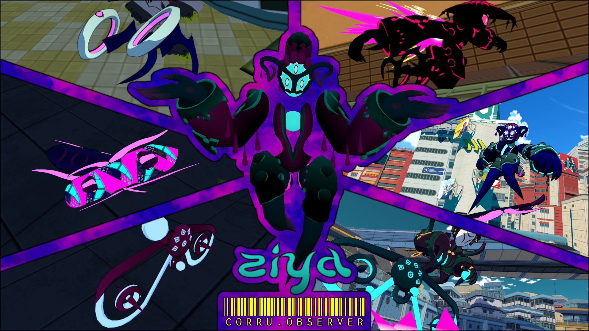 Ziya (Corru.Observer) Mod for Bomb Rush Cyberfunk | BRC Mods
