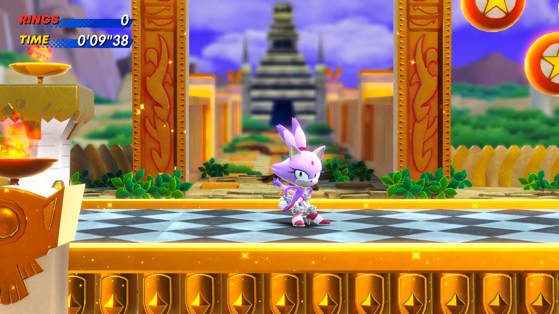 Blaze the Cat (Classic) Superstars Mod Mod for Sonic Superstars | SSS Mods