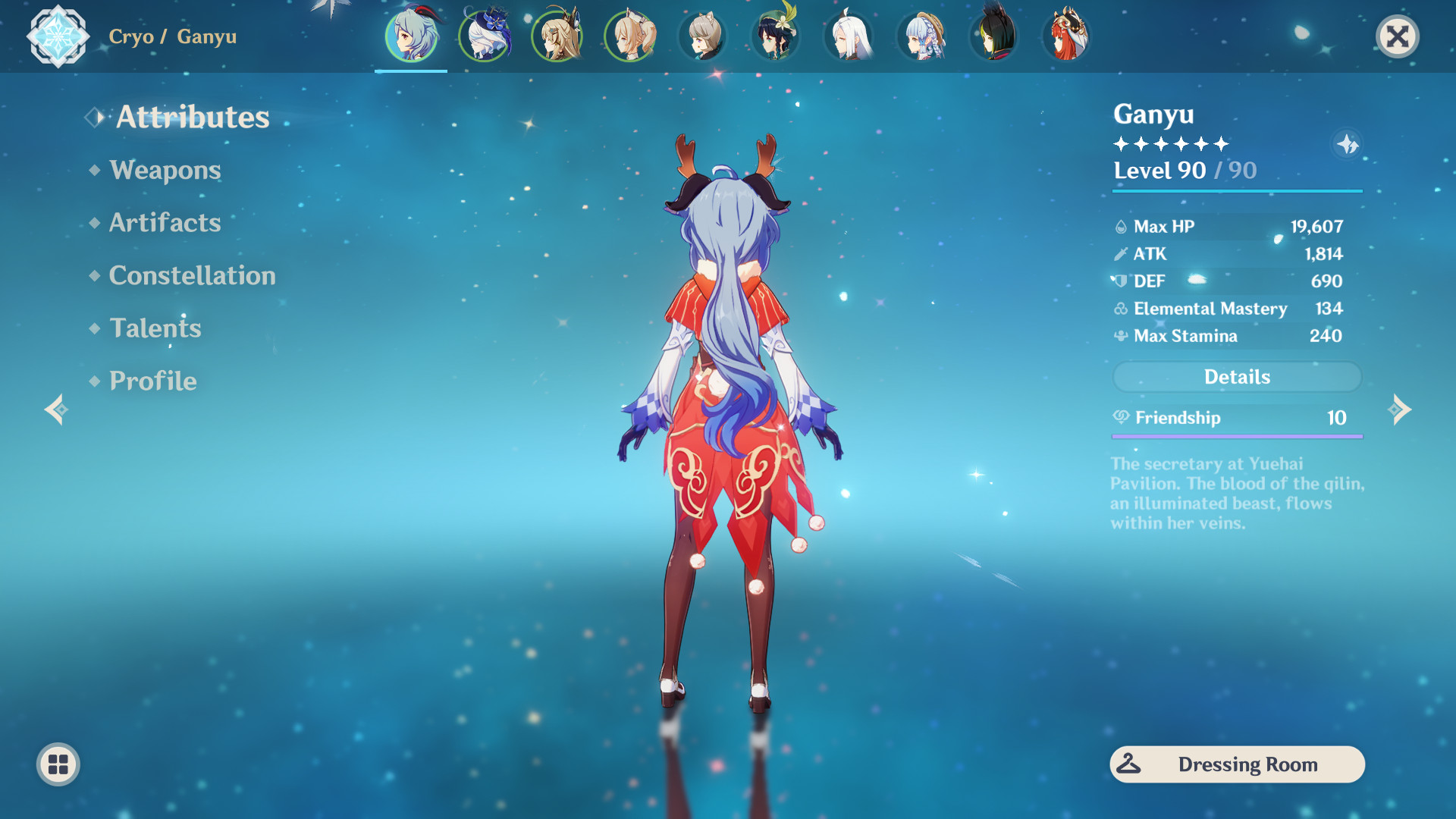 Ganyu Christmas Outfit Mod for Genshin Impact | GI Mods