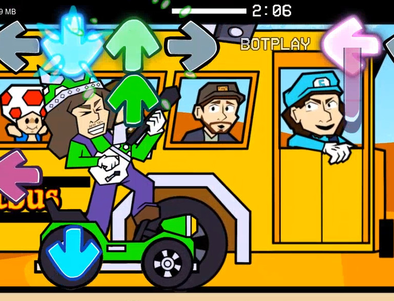 DaPootisBird's Mario Mix Playables Mod for Friday Night Funkin' | FNF Mods