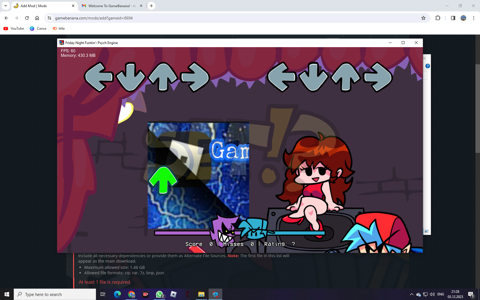 Vs old me Mod for Friday Night Funkin' | FNF Mods