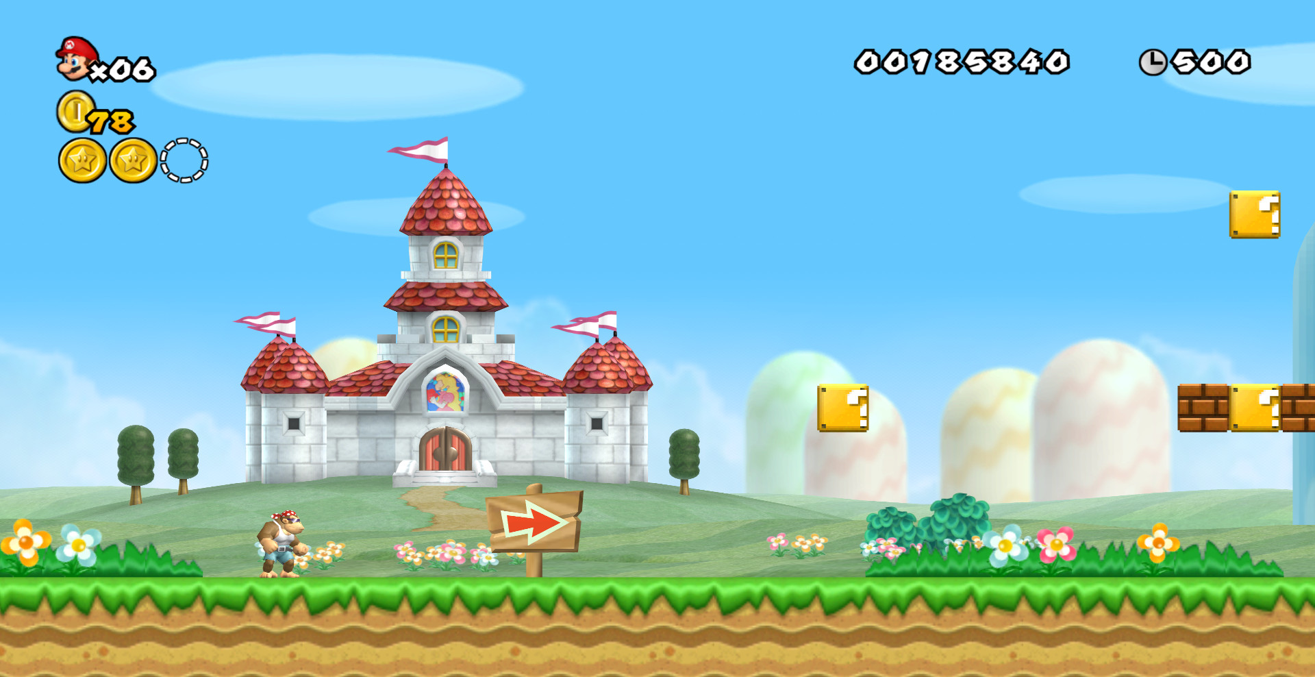 Playable Funky Kong! Mod for New Super Mario Bros. Wii | NSMBW Mods