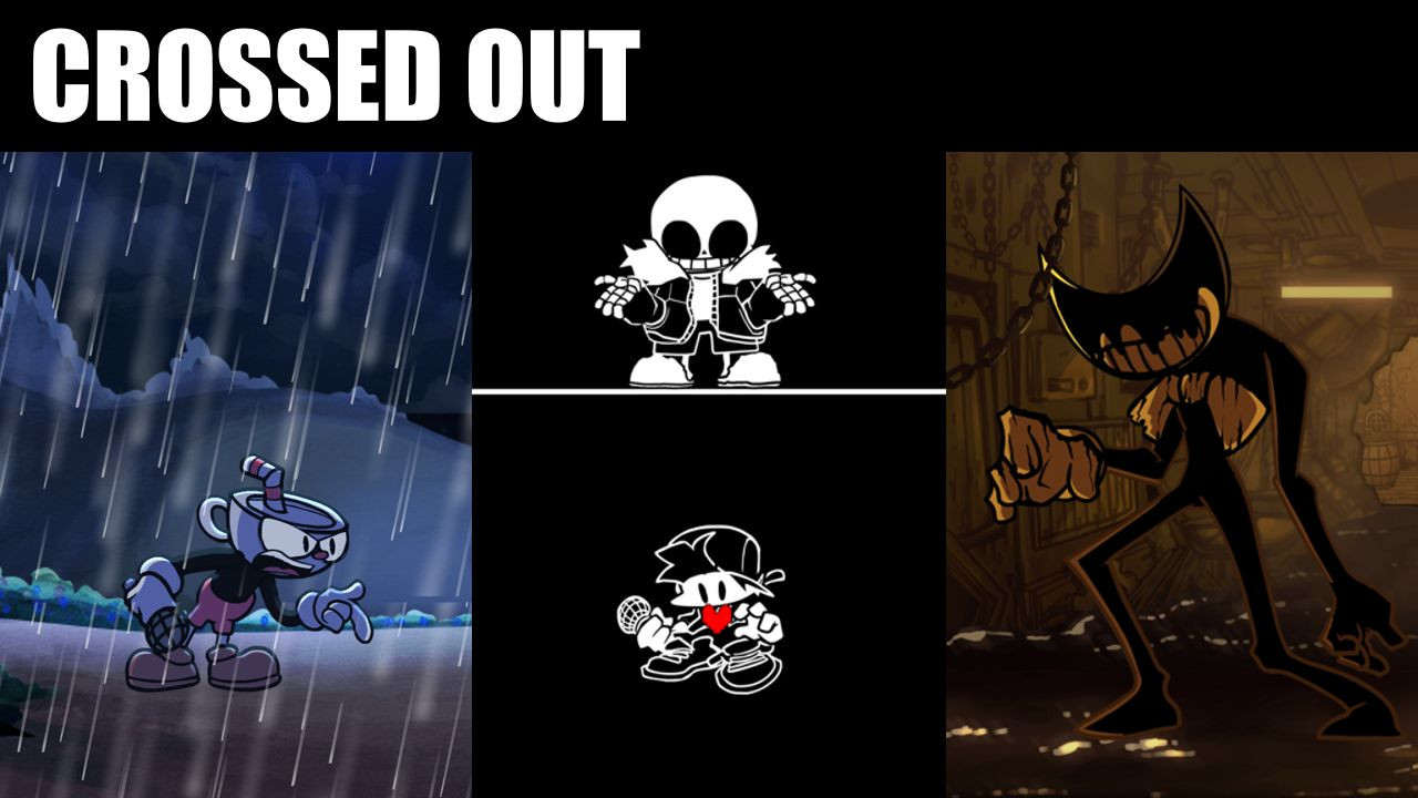 Crossed Out by Mike Geno (NO MECHANICS) Mod for Friday Night Funkin ...