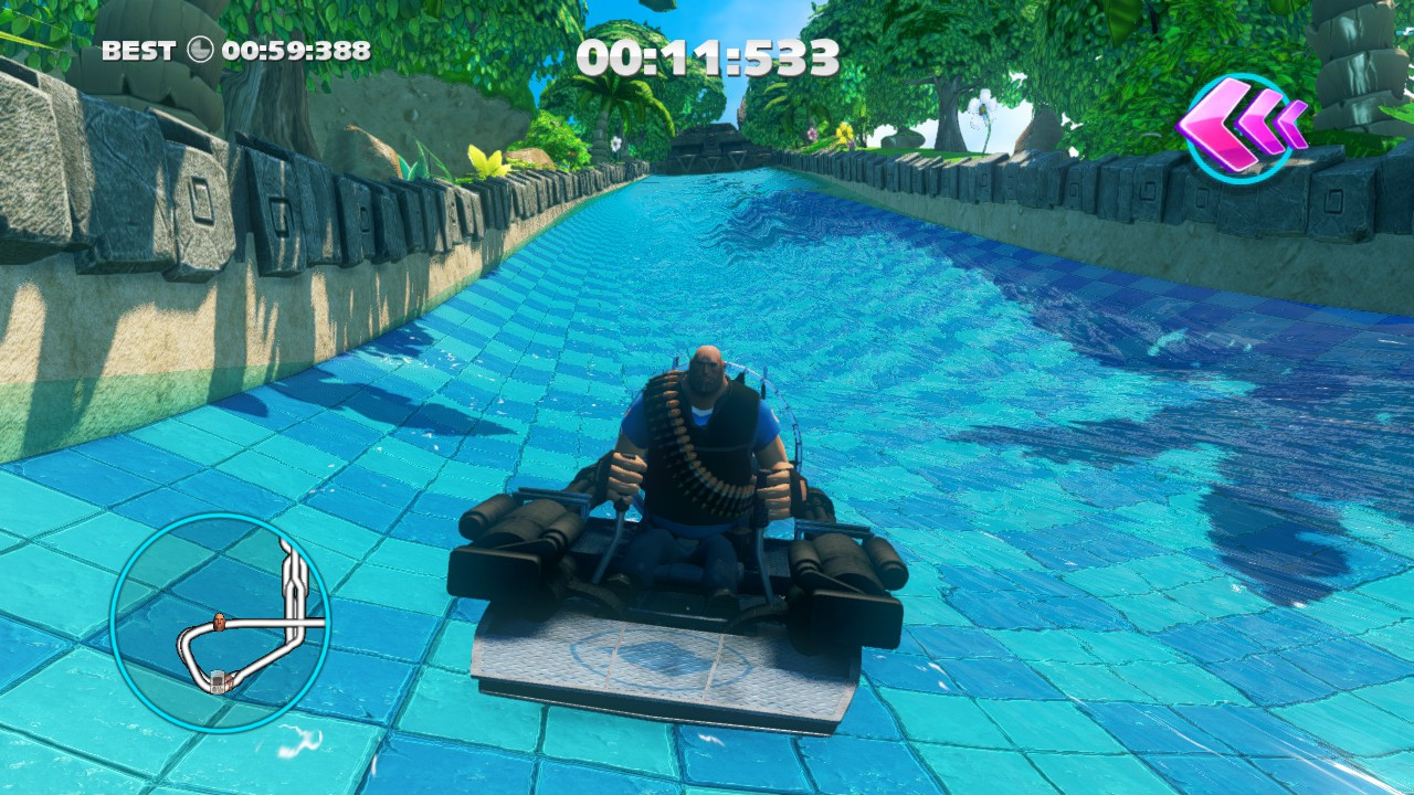 BLU Team Fortress Mod for Sonic & All-Stars Racing: Transformed | S&ASR ...