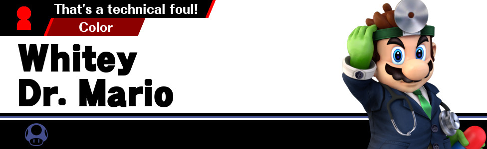 Whitey Dr. Mario Recolor Mod for Super Smash Bros. Brawl | Brawl Mods