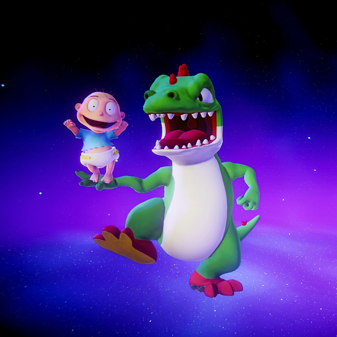 Yoshi Reptar Mod for Nickelodeon All-Star Brawl 2 | NASB2 Mods