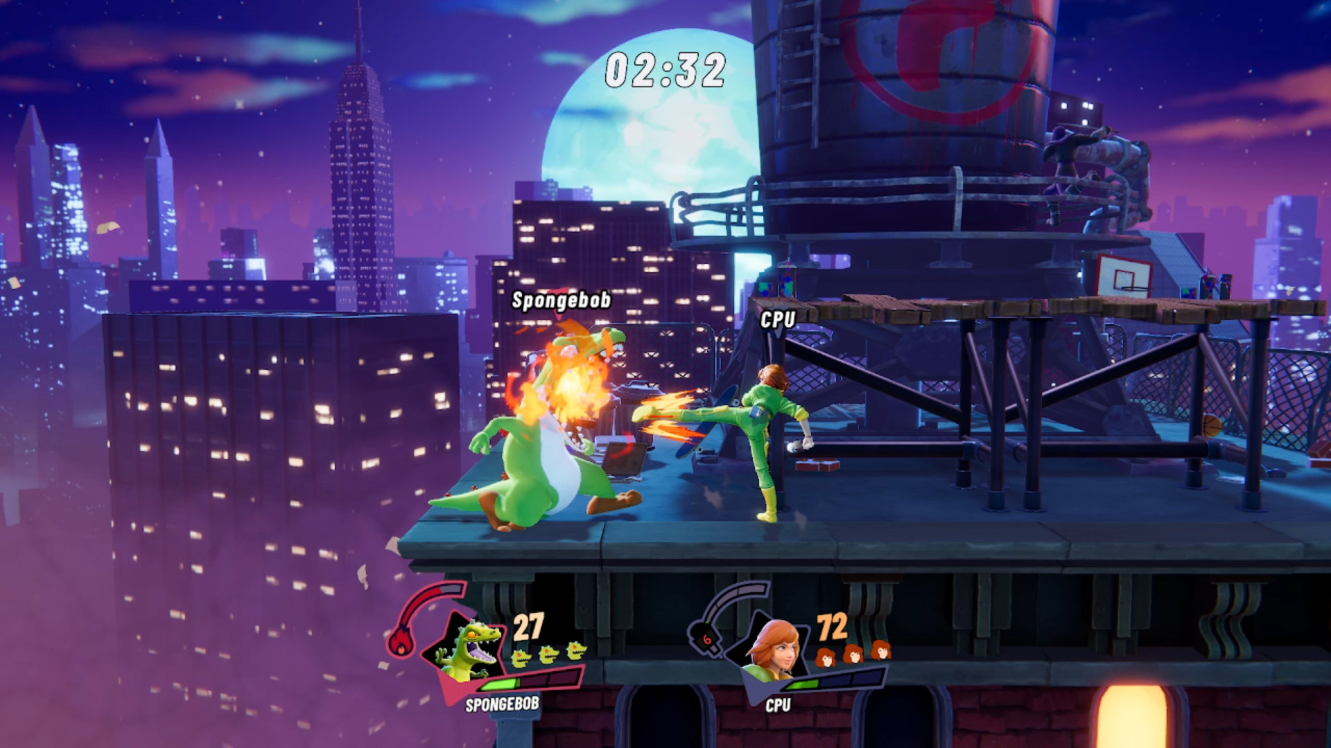 Yoshi Reptar Mod for Nickelodeon All-Star Brawl 2 | NASB2 Mods