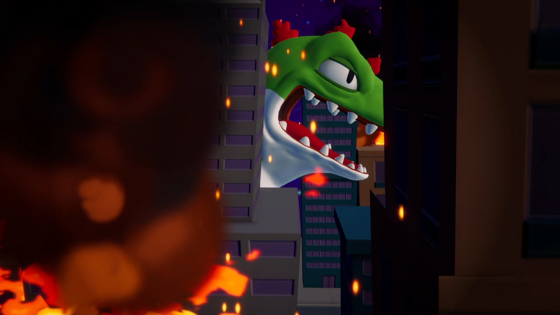 Yoshi Reptar Mod for Nickelodeon All-Star Brawl 2 | NASB2 Mods