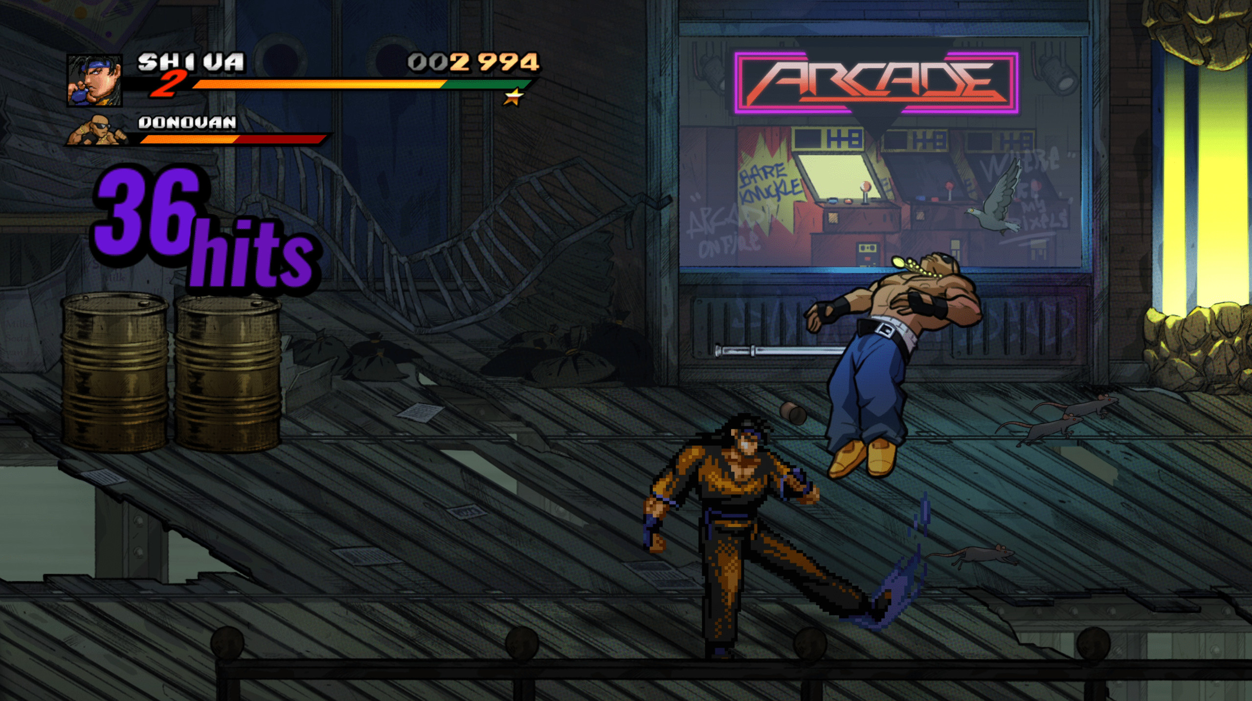 SOR 2 Shiva (SOR Remake Palettes) Mod for Streets of Rage 4 | SOR4 Mods