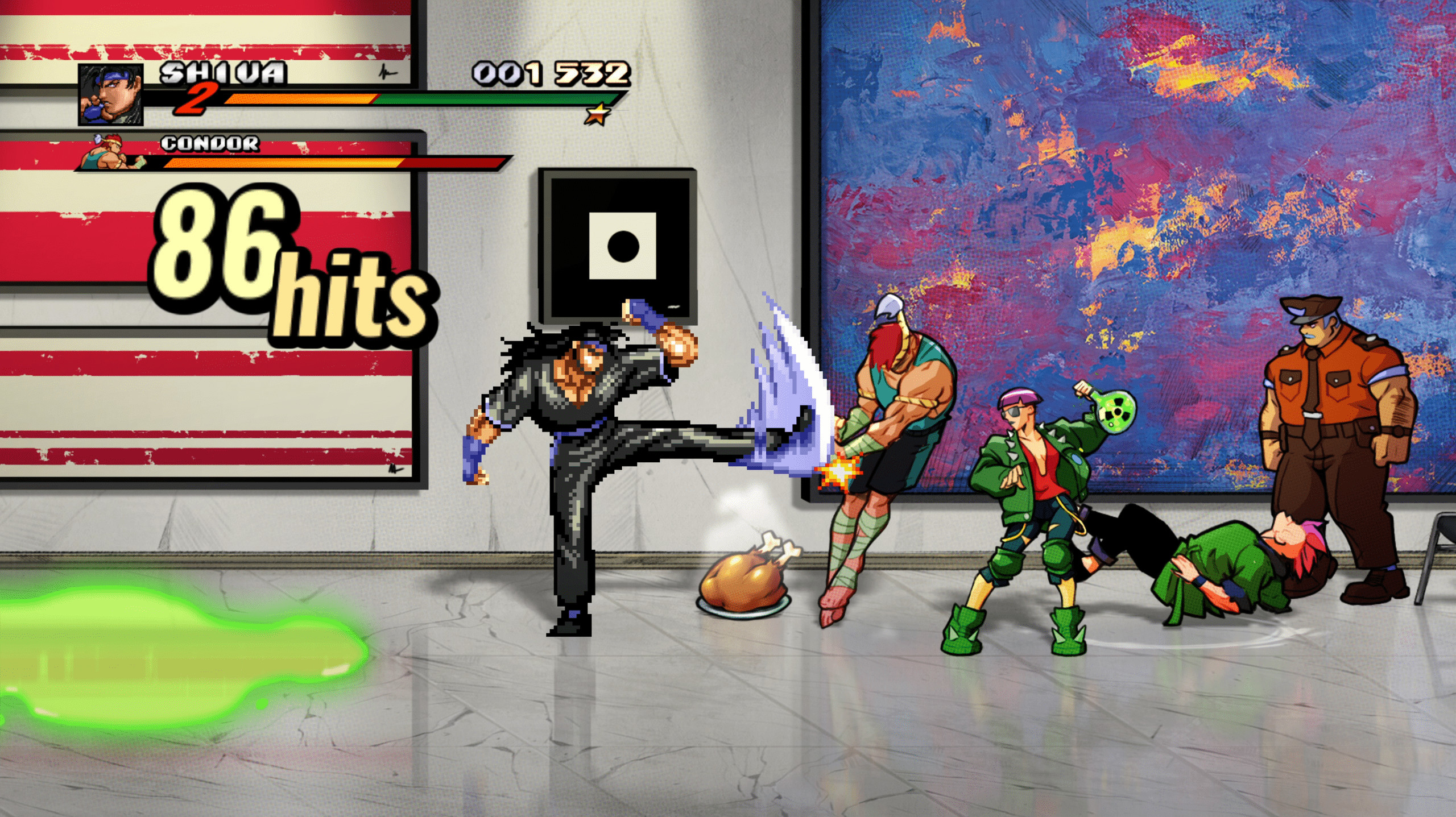 SOR 2 Shiva (SOR Remake Palettes) Mod for Streets of Rage 4 | SOR4 Mods