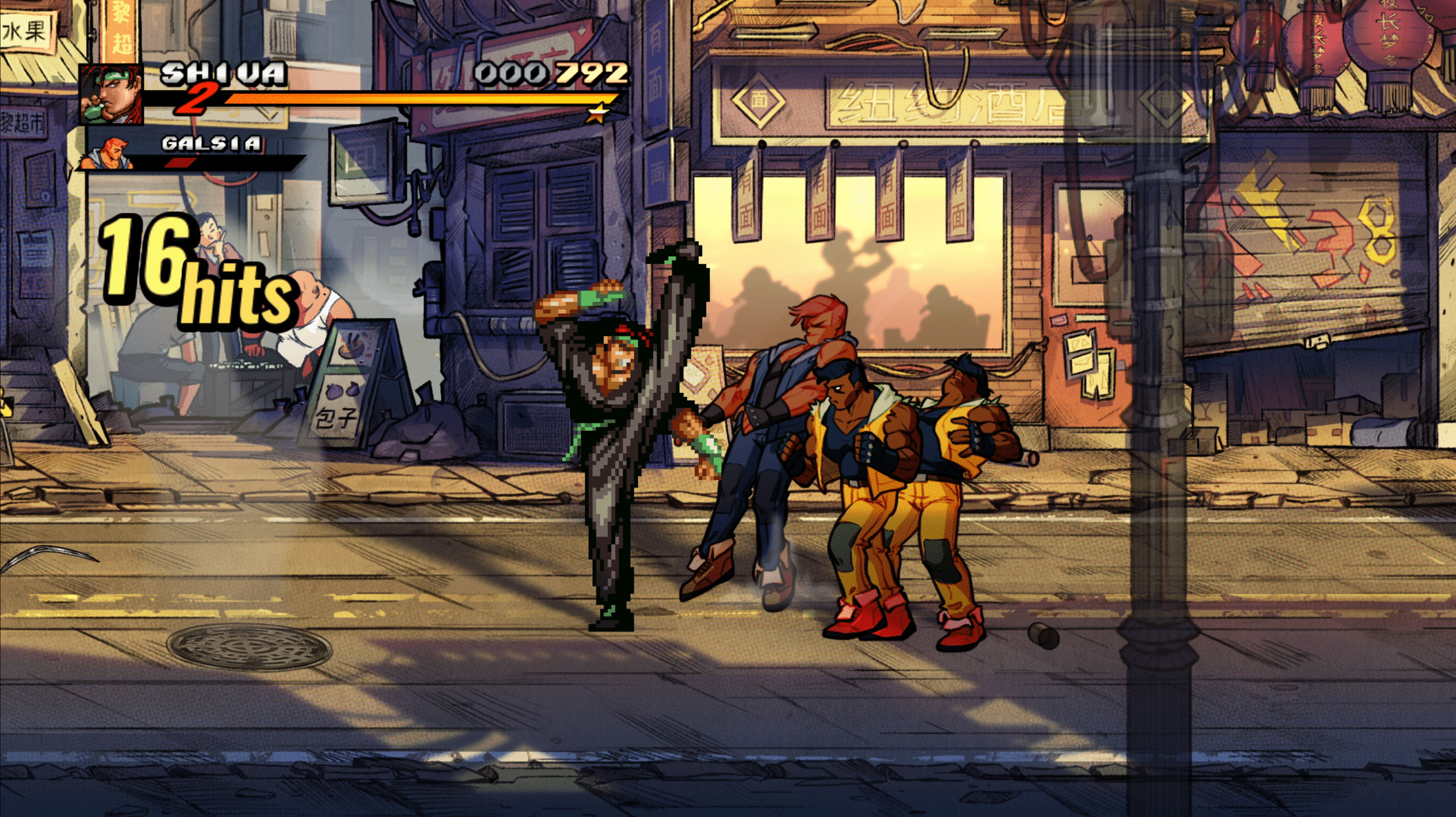 SOR 2 Shiva (SOR Remake Palettes) Mod for Streets of Rage 4 | SOR4 Mods