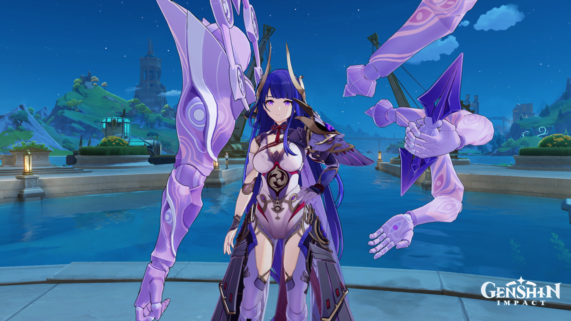 Playable Boss Raiden Shogun Outfit Mod for Genshin Impact | GI Mods