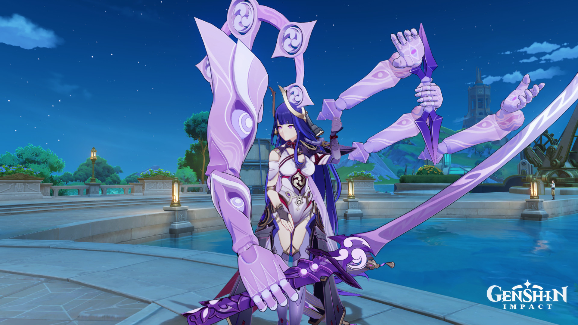 Playable Boss Raiden Shogun Outfit Mod for Genshin Impact | GI Mods