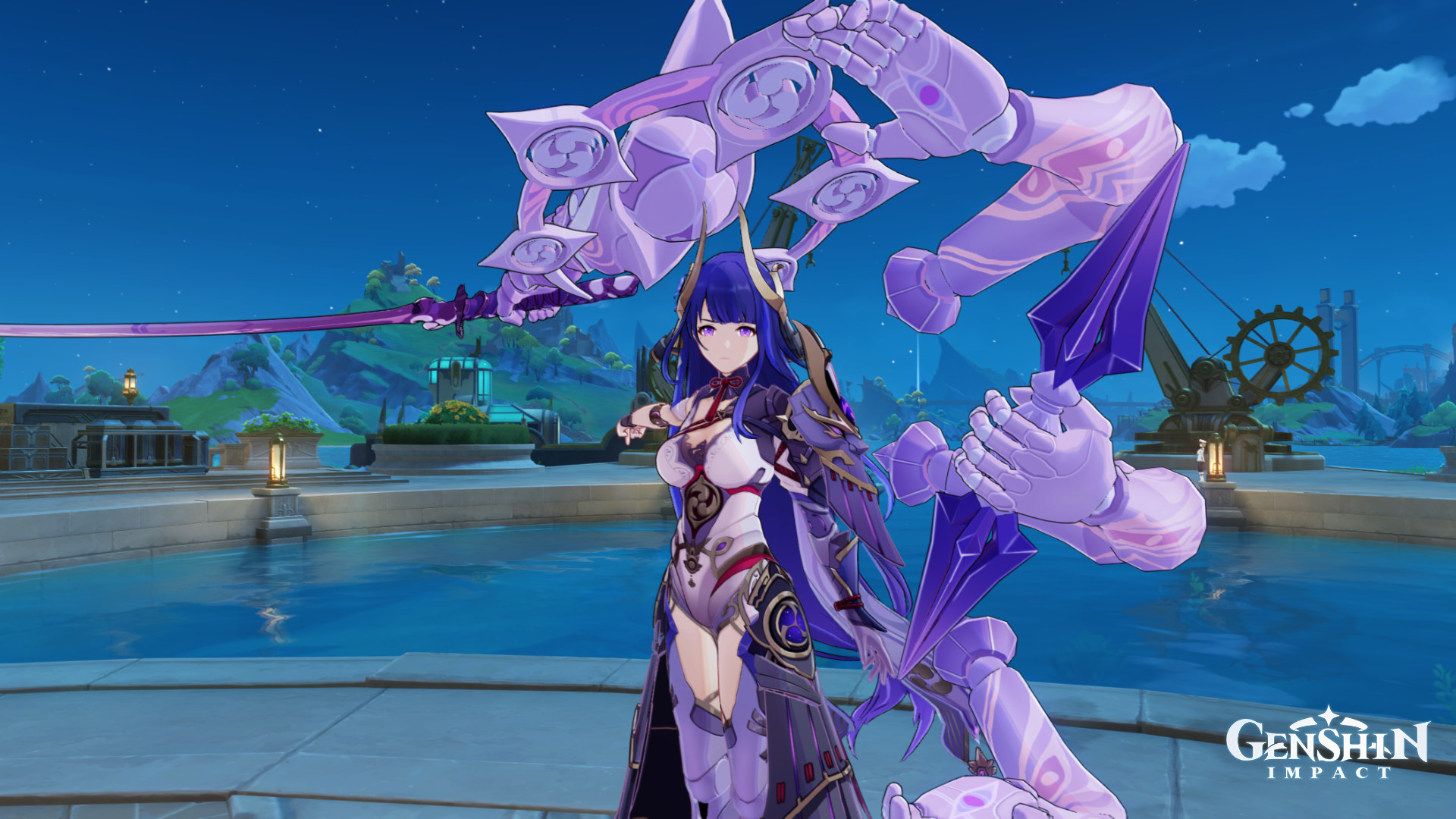 Playable Boss Raiden Shogun Outfit Mod for Genshin Impact | GI Mods