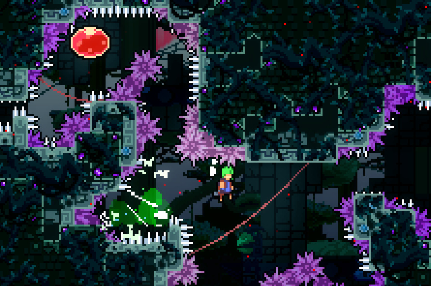 Forest Temple Mod for Celeste | Celeste Mods