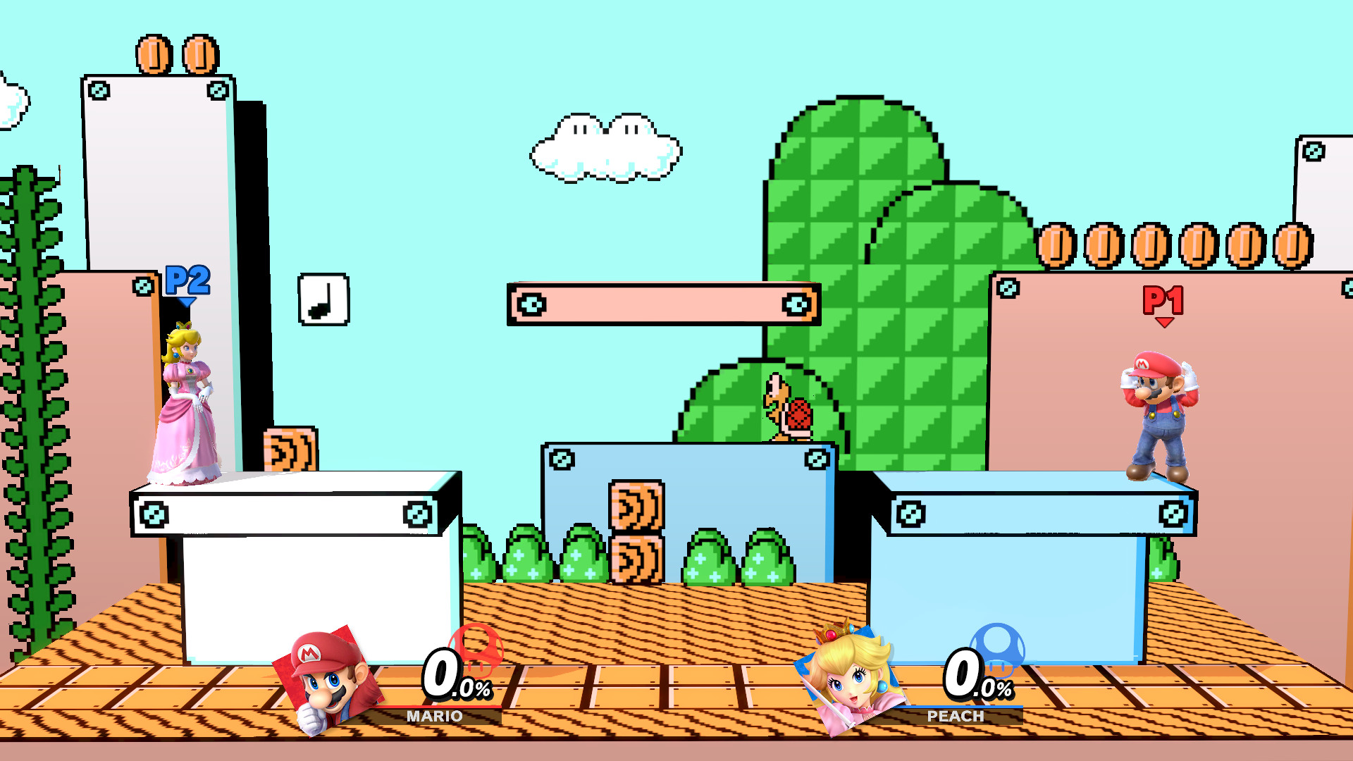 Mushroom Kingdom (Super Mario Bros. 3) Mod for Super Smash Bros ...