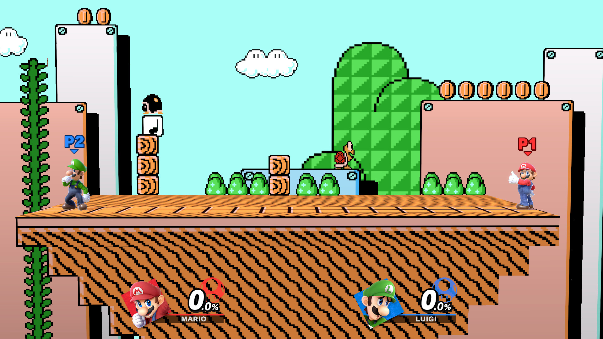 Mushroom Kingdom (Super Mario Bros. 3) Mod for Super Smash Bros ...